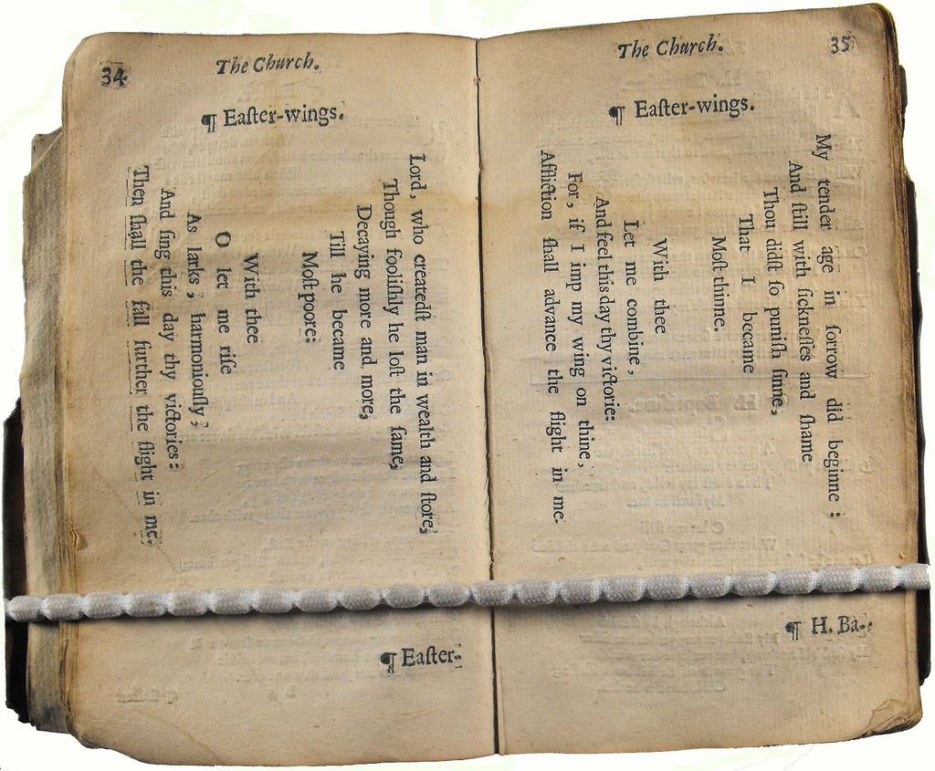 ‘Easter Wings’, by George Herbert
